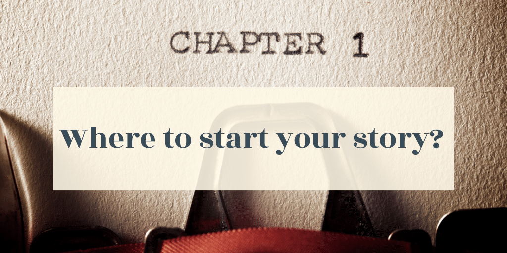 Where to start your story | Golden May